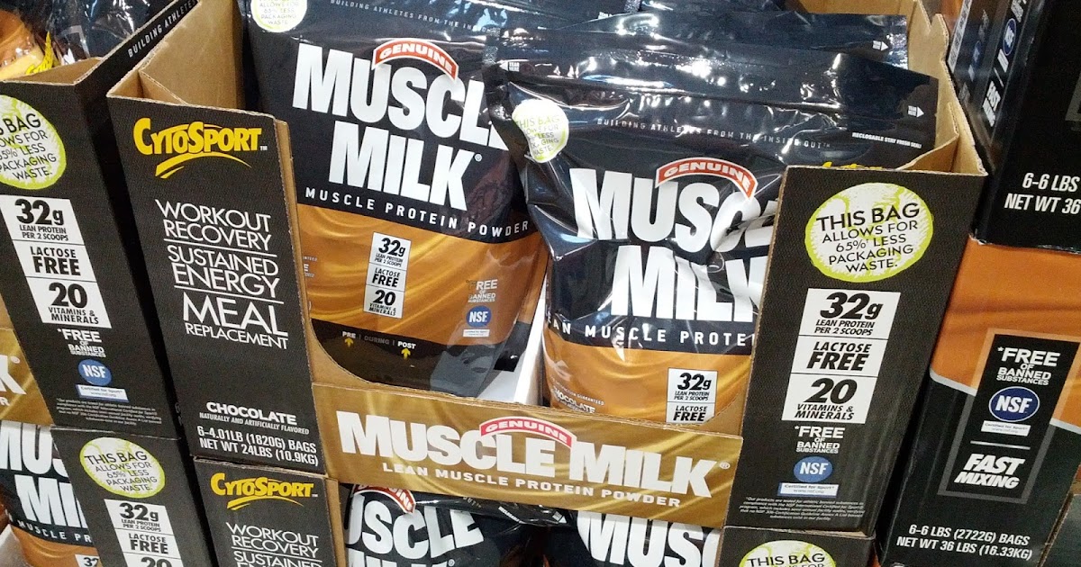 Muscle Milk Protein Powder (4 lb bag) | Costco Weekender