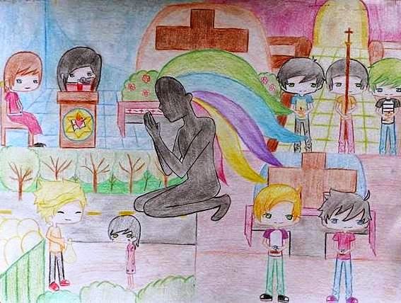 Tolentine Herald: Catholic Faith Festival 2014: POSTER MAKING CONTEST