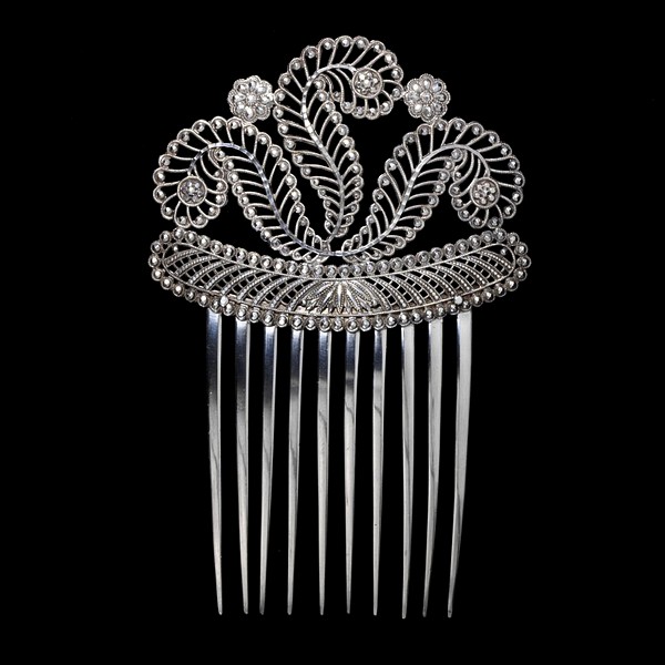 Stalking the Belle Époque: Object of the Day: A Silver Comb, 1809-1810