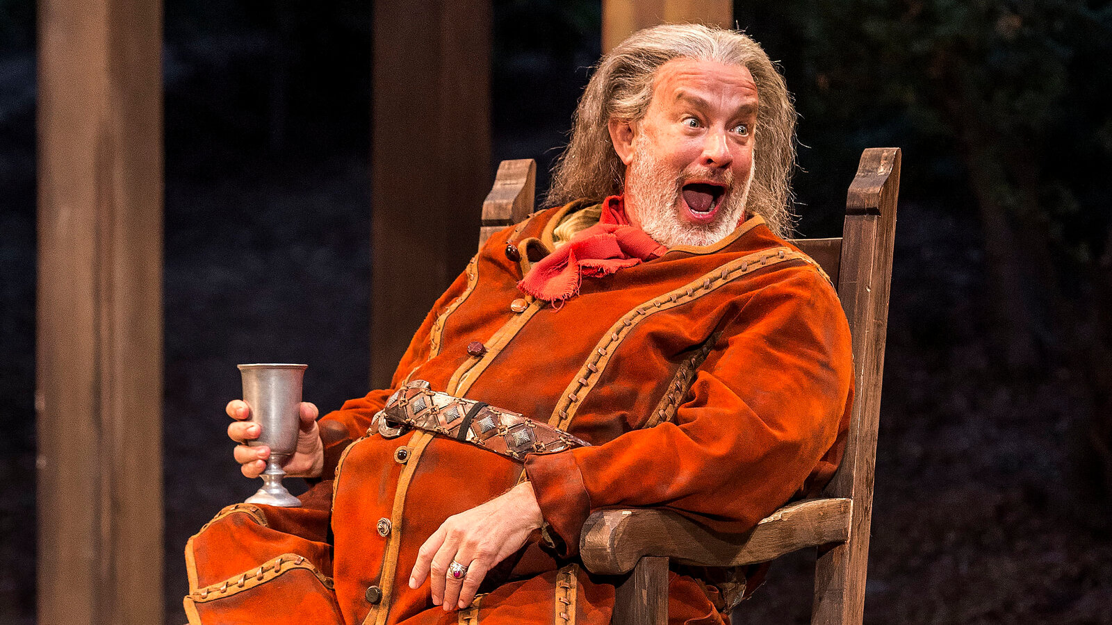 Tom Hanks as Falstaff