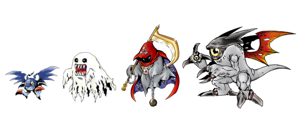 Digimon Travel : Líneas Evolutivas: Deathmon