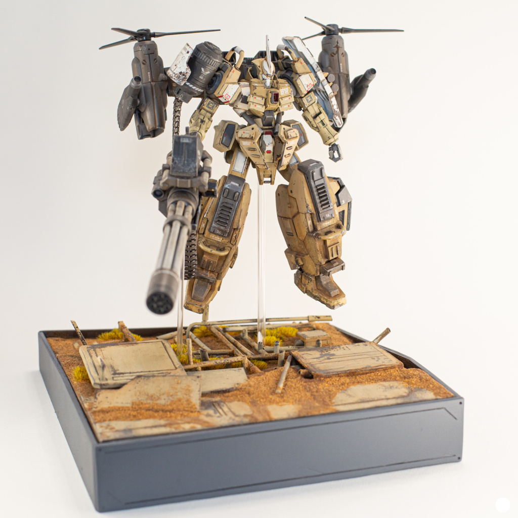 Custom Build: HG 1/144 Striker GN-X "Desert Unicorn"