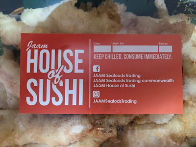 Regin's Realm: Sashimi and tempura from Jaam House of Sushi