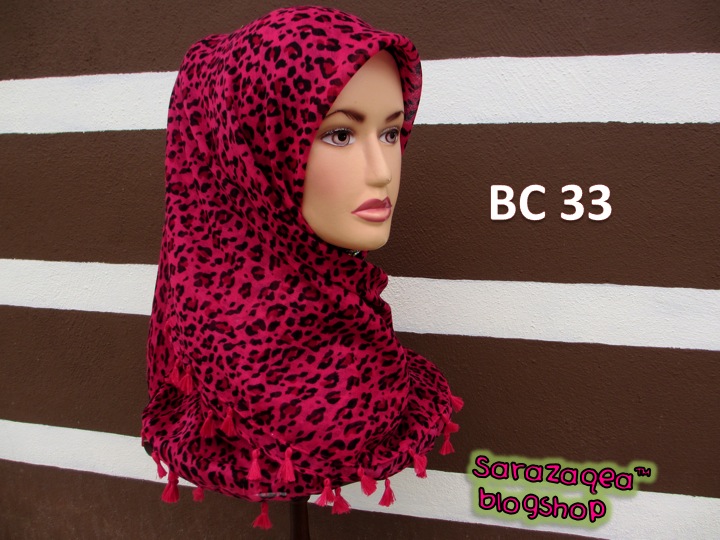 Sarazaqea: TUDUNG BAWAL BERCORAK dan TUDUNG BAWAL CHANEL