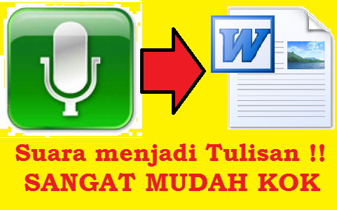 Cara Merekam Suara Menjadi Tulisan - manghendi