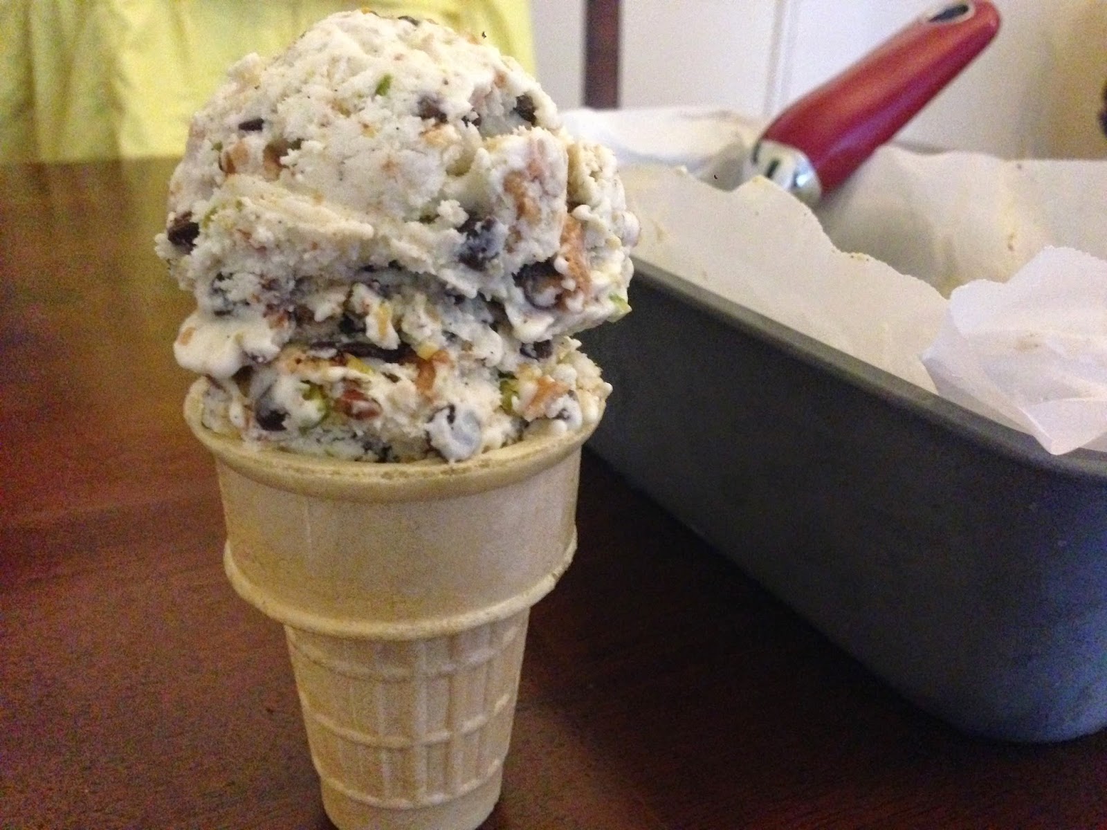 Ingredients and Methods: Cannoli Ice Cream: Toppings Megabus