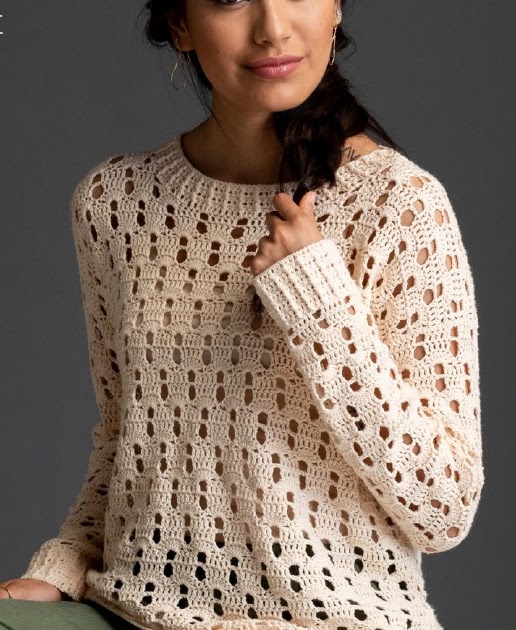 Magnifique pull crochet