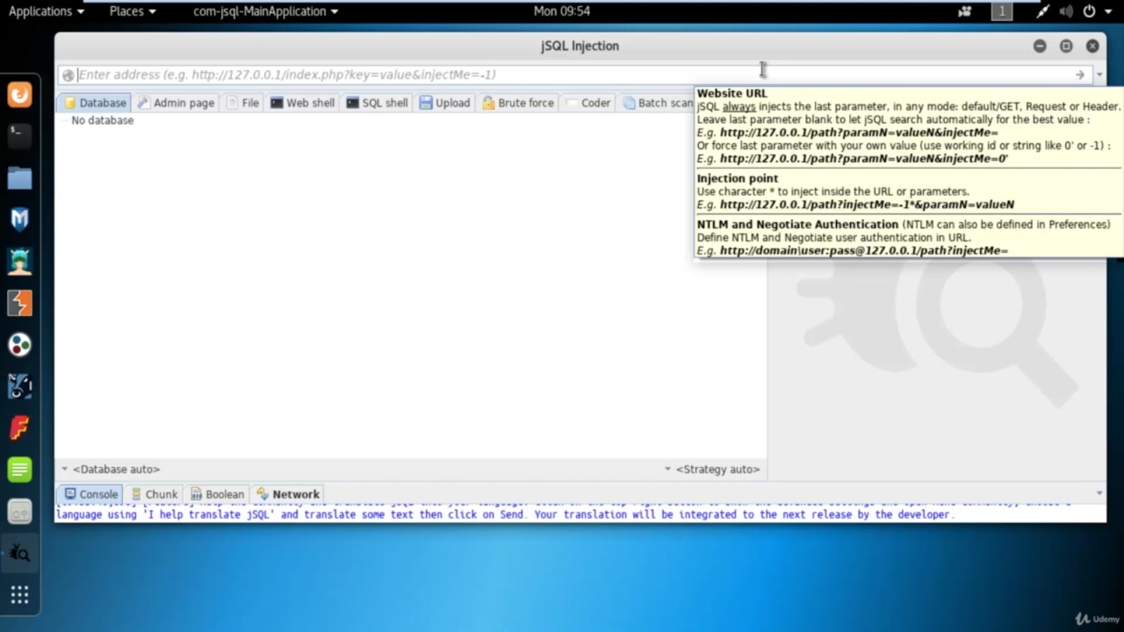 SQL Injection Attack Using JSQL Injection Tool