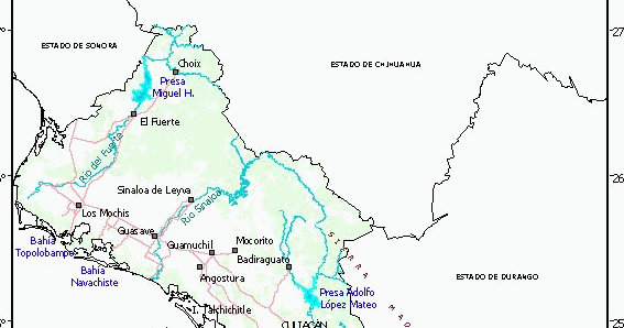 DE TODO UN POCO: Los riosde sinaloa