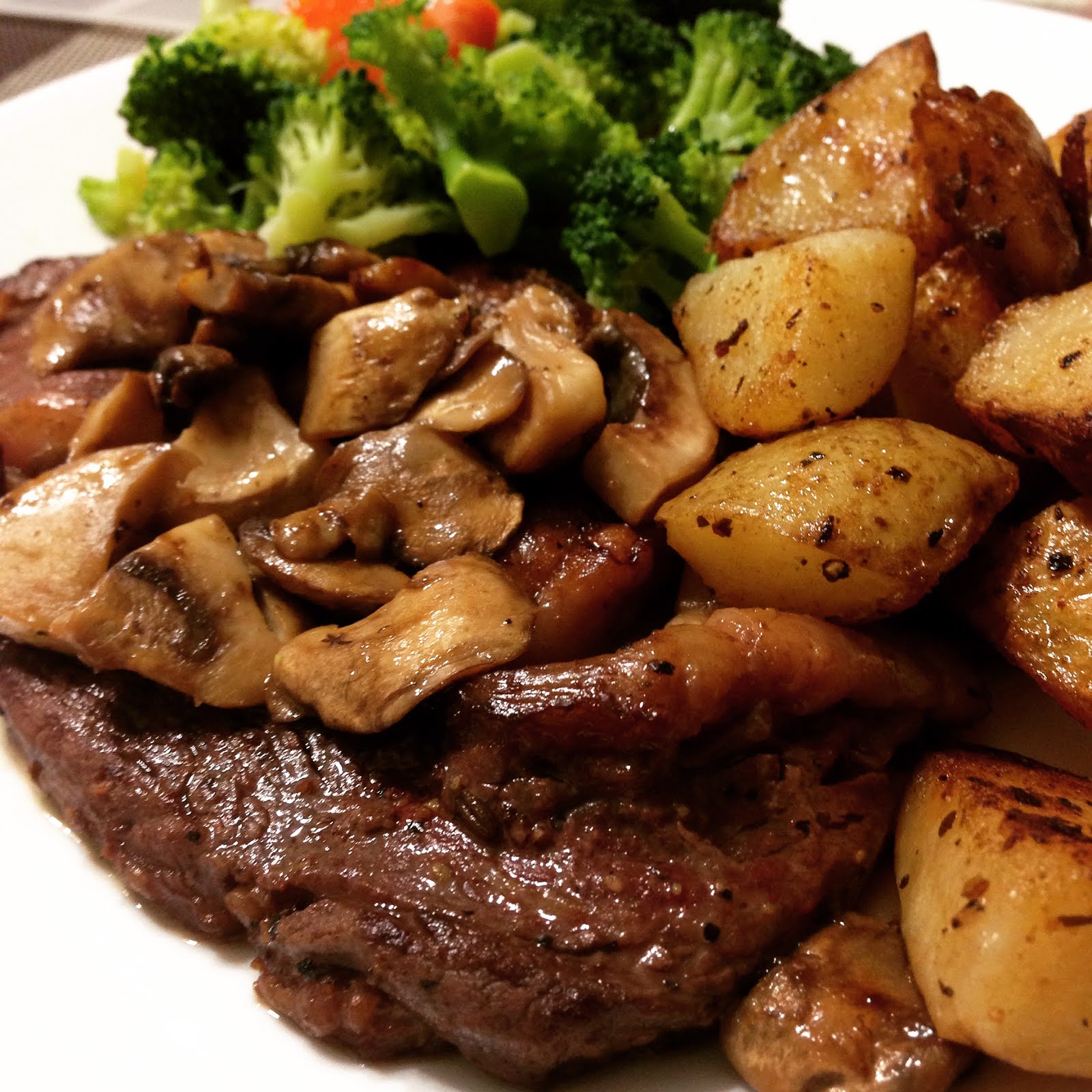 "The eyes eat first."