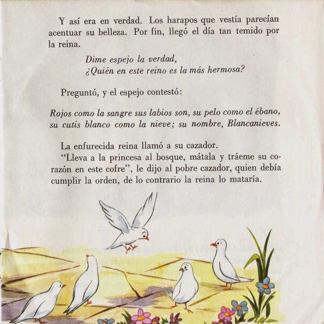 Vocabulario en imágenes. Maestra de Infantil y Primaria.: Blancanieves ...