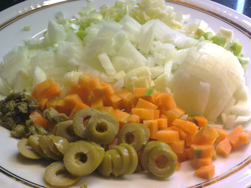 Cocina para Ro: Funche aliñado venezolano