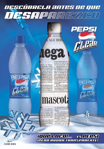 Croft's Tiki Bar: Throwback Thursday- Crystal Pepsi