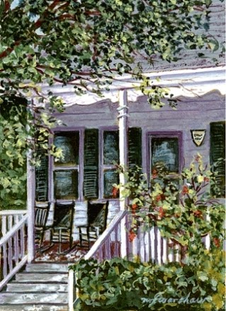 Beaufort NC - Porches Print