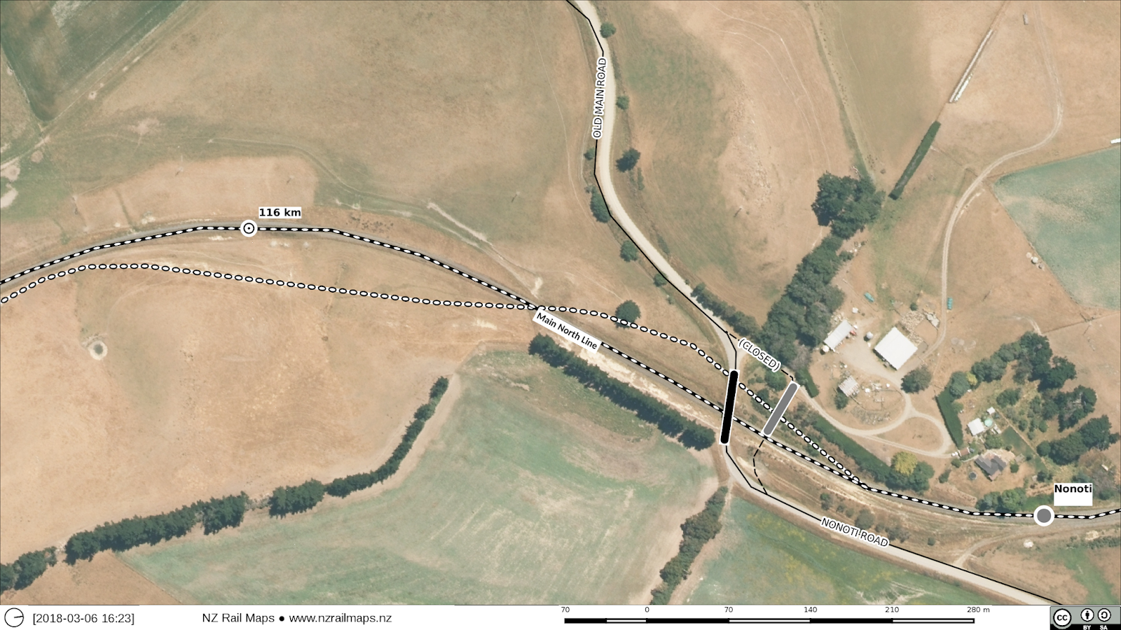 New Zealand Rail Maps: Main North Line [9]: Nonoti