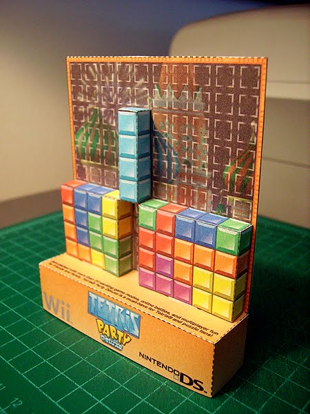 PapercraftZone Br: Tetris - Papercraft - By Paperfoldables