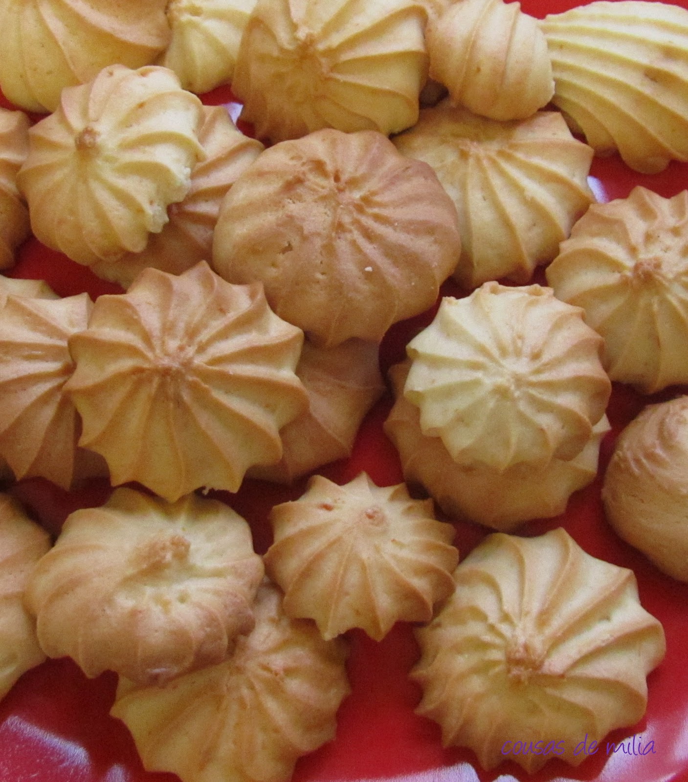 Galletas y pastelitos de nata ligera