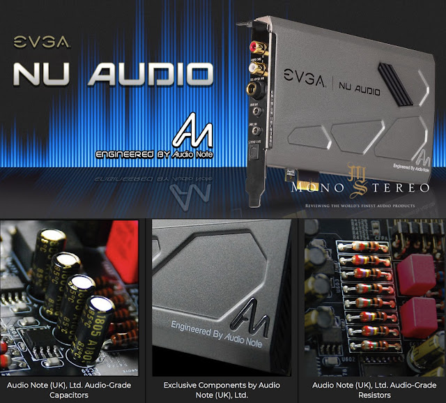 EVGA NU Audio Card Engineered by Audio Note (UK) – M & S | Ultimate ...