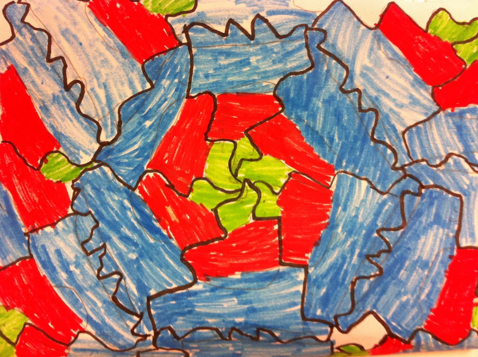 Miss McAllen's Grade 7 Blog: Tessellation Math Art