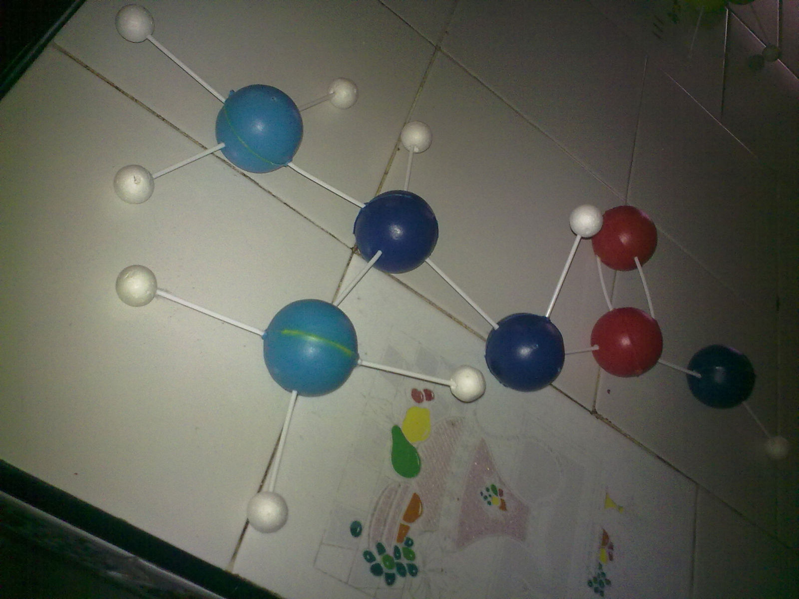 quimica: examen de modelos tridimensionales, SERGIO ALAN PIÑA MOREALES ...