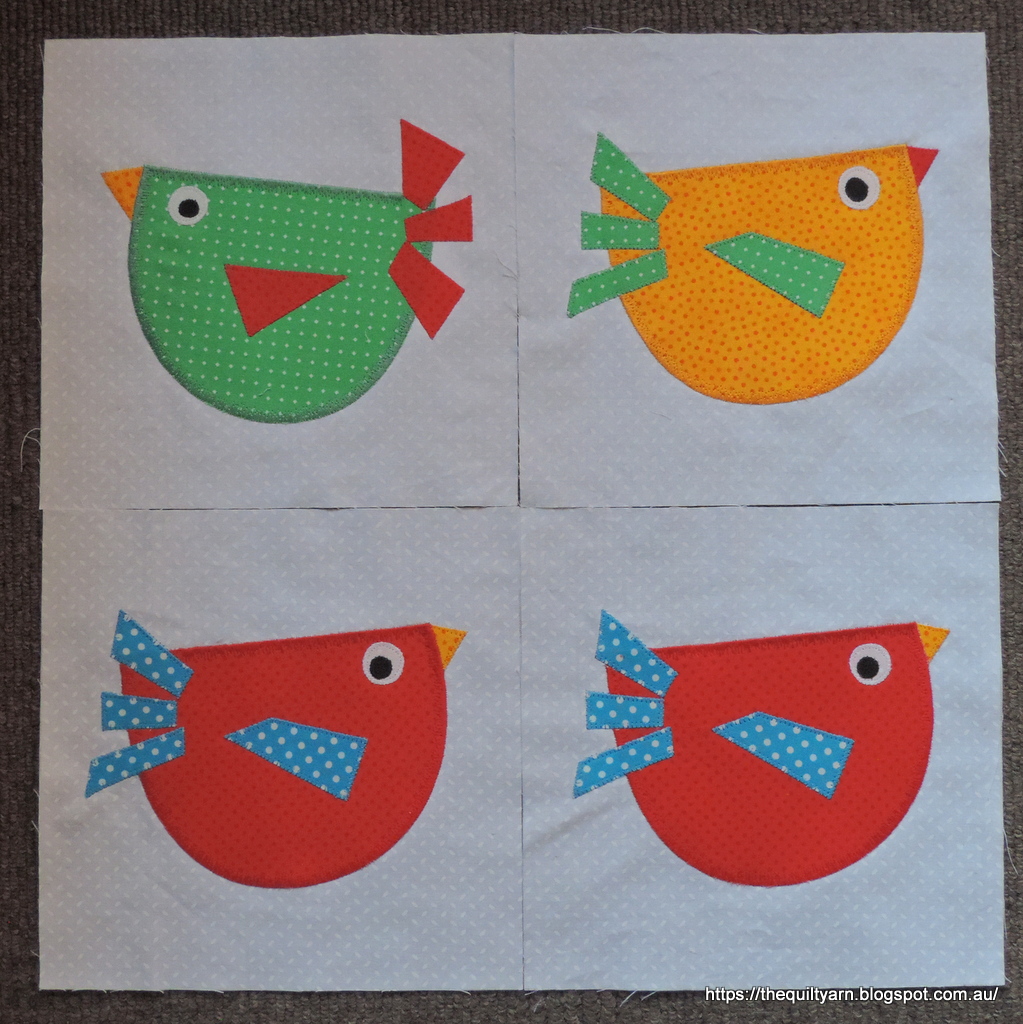 The Quilt Yarn: Funky Bird Quilt