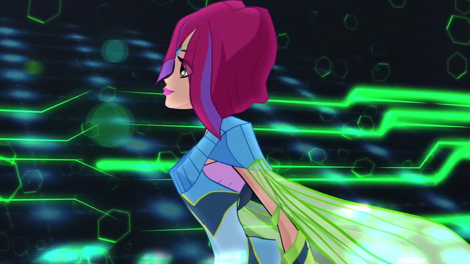 Imágenes de la transformación Tecna Bloomix 6º temporada Winx Club!!