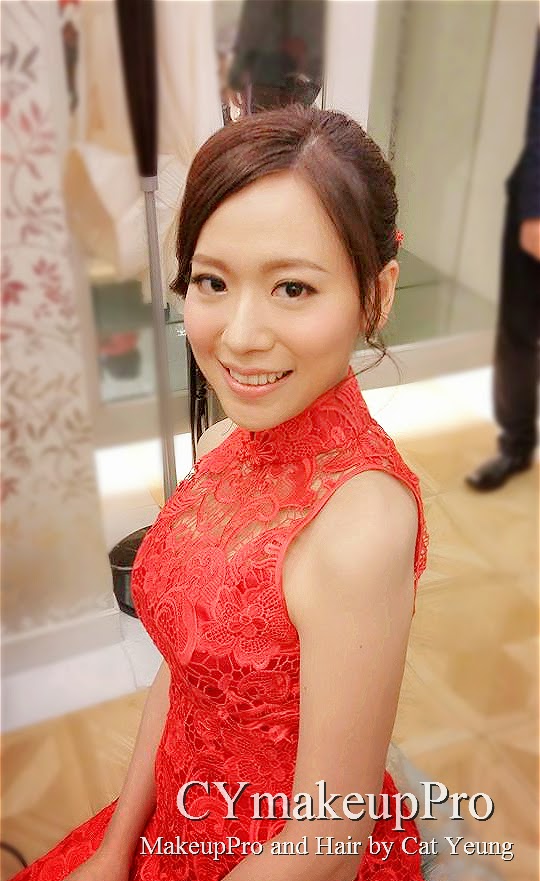 CYmakeupPro: 新娘Mandy Chow---BIG DAY好日子化妝造型分享