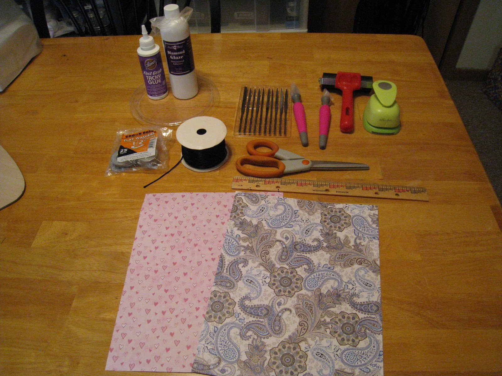 Crafts 4 Camp: Decoupage Washer Necklace