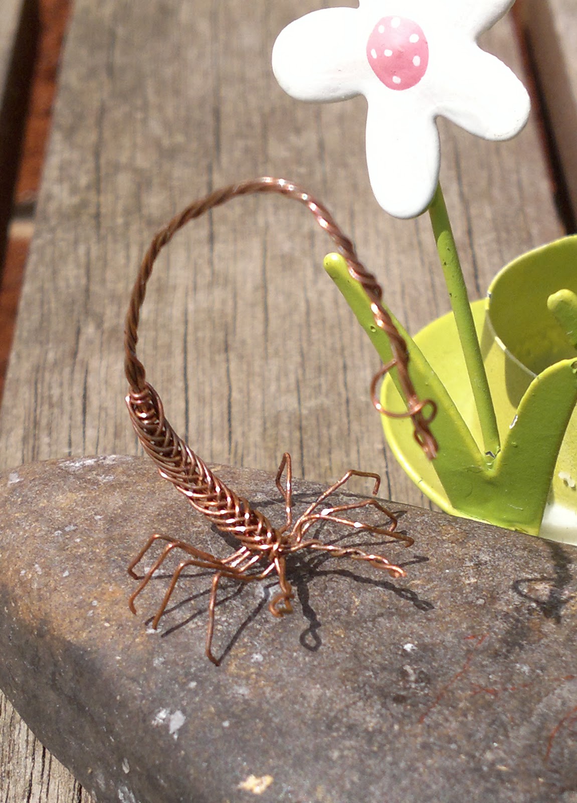 Benjamin's Barn________: Wire Scorpions & Spiders