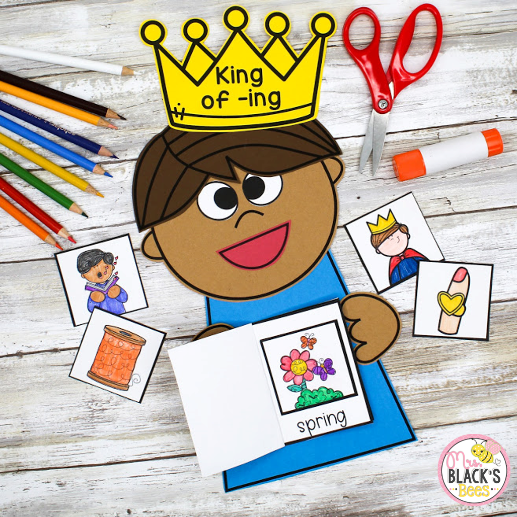 -ing Word Family Activities | Mrs. Black's Bees
