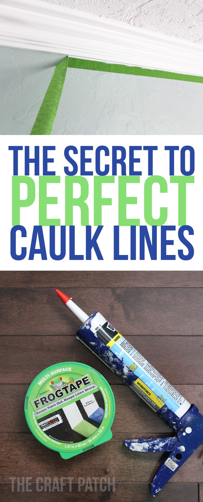 The Trick to Perfect, Crisp Caulk Lines