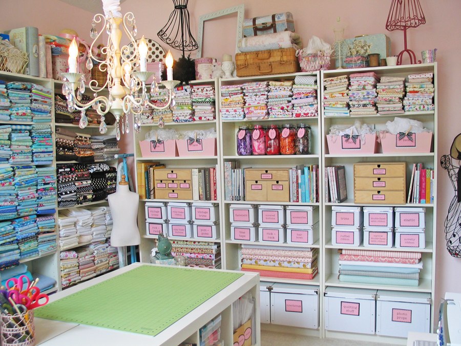 Erika's Chiquis: Beautiful Sewing Rooms