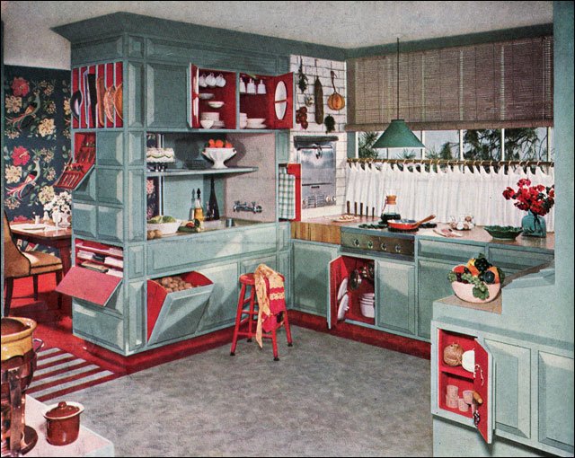 20 Wonderful American Kitchen Designs From the 1950s | Vintage News Daily