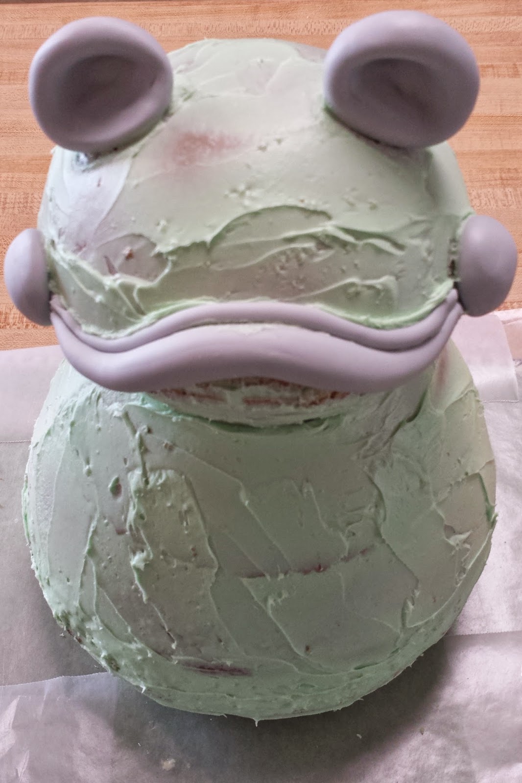 Cake Blog: Frog Cake Tutorial
