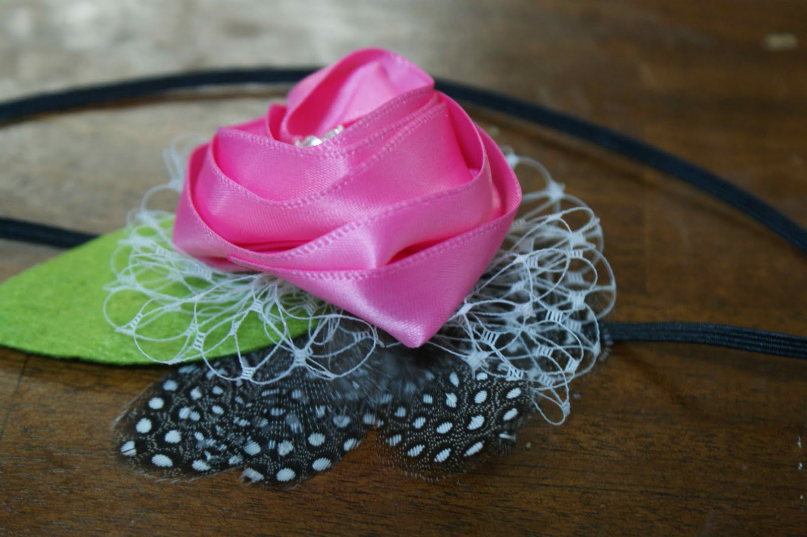 Something About Katie: Ribbon Flower Tutorial