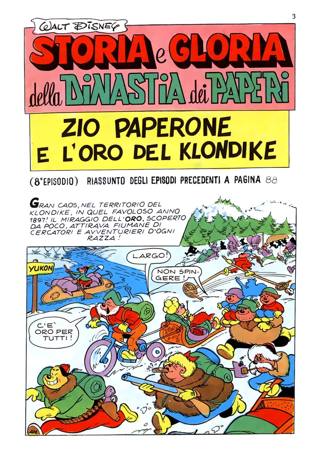 La Vita e le Opere del Giovane Paperone, secondo Guido Martina: 1897 ...