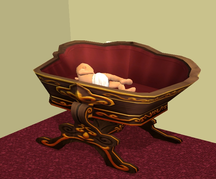 TheNinthWaveSims: The Sims 2 - The Sims 4 Vampires Ancient Bassinet ...