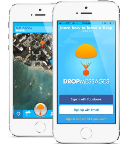 Bootstrap Business: Location-Based Drop Messages