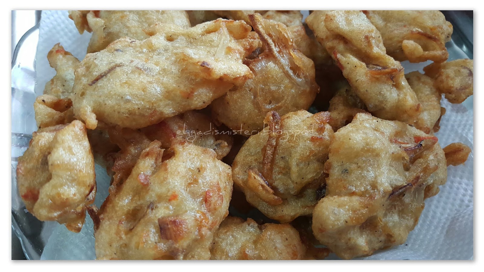 Resepi : Cucur Udang Geragau Sedap