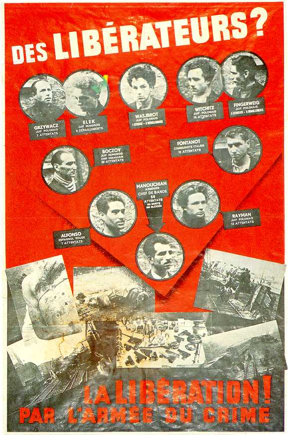 Histoire des arts à travers Federico García Lorca.: L'affiche rouge