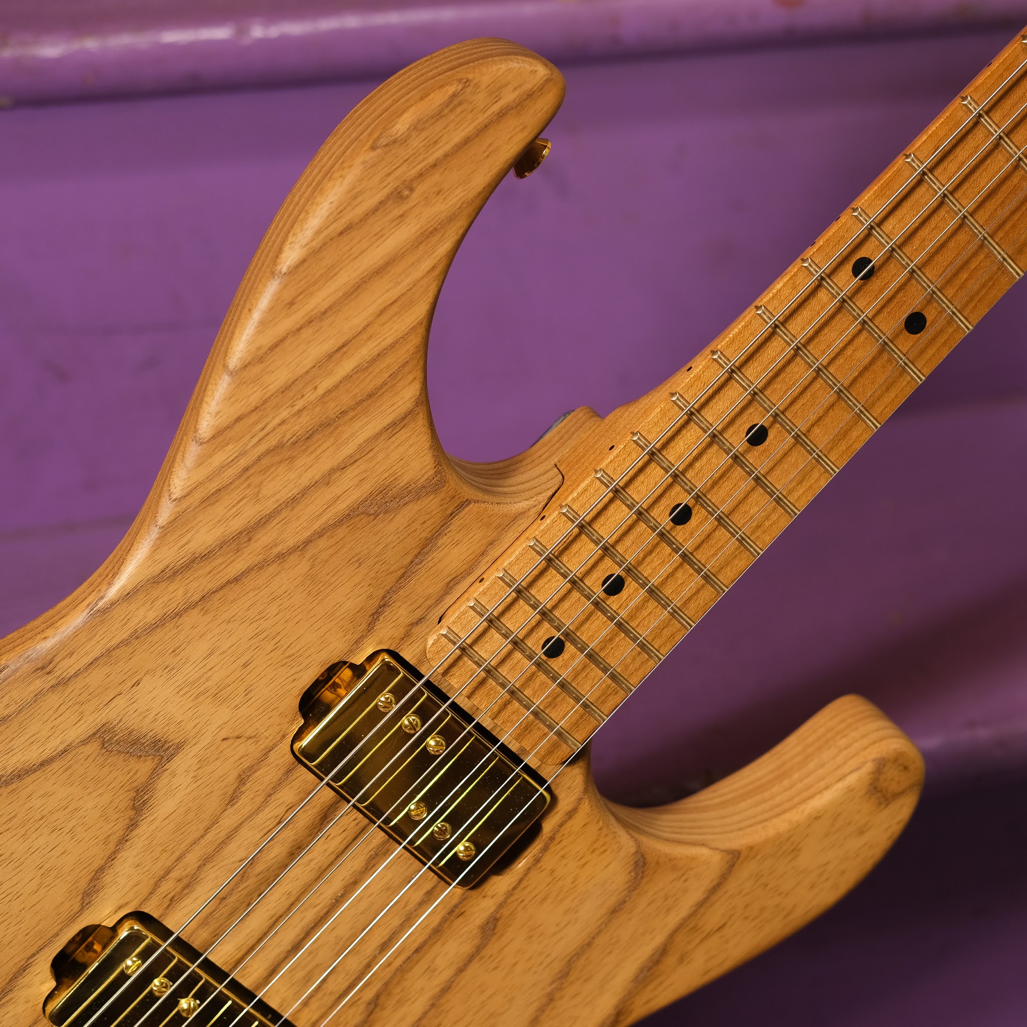 2021 Warmoth Roasty-Toasty Super-Strat Partscaster Electric Guitar