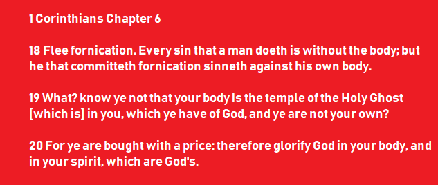 The Good News Gospel: Fornicators will not inherit the Kingdom of God