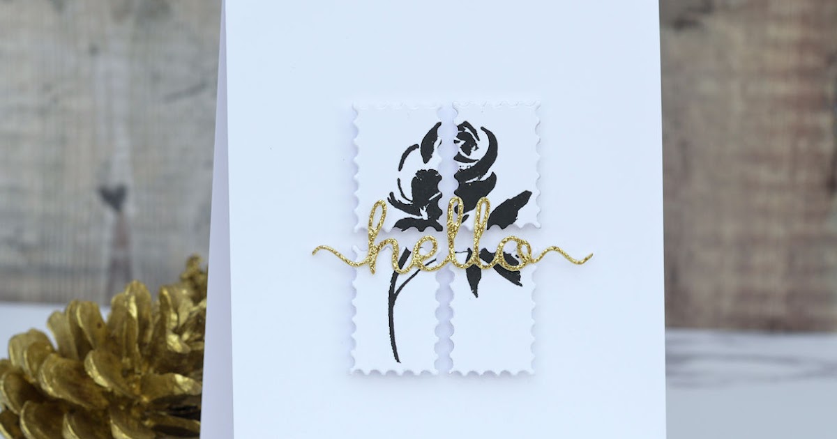 Daizy-Mae-Designs: Black Rose card