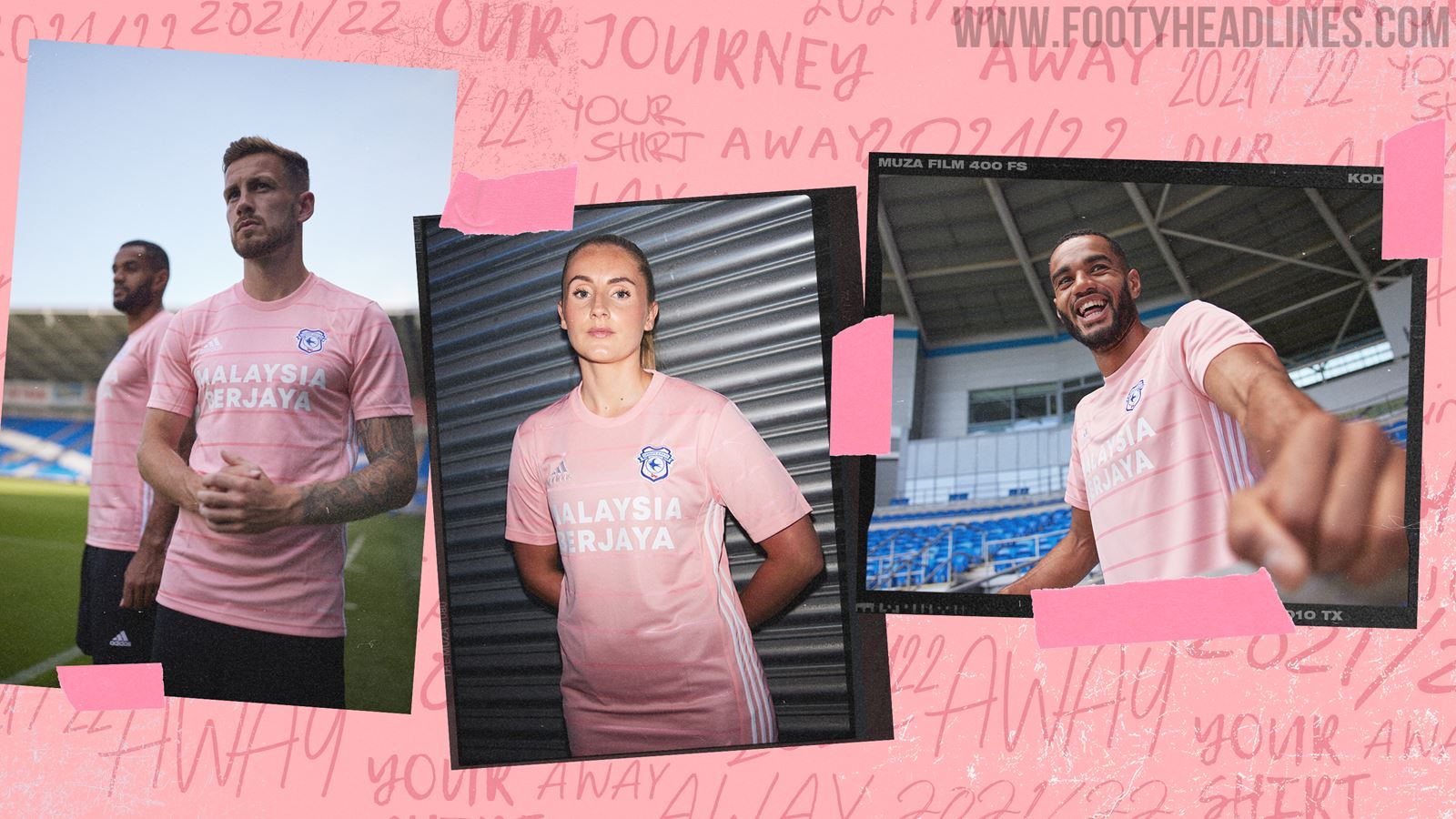 Cardiff City 21-22 Away Kit Released - Footy Headlines