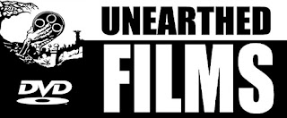 blu-ray and dvd covers: UNEARTHED FILMS DVDS