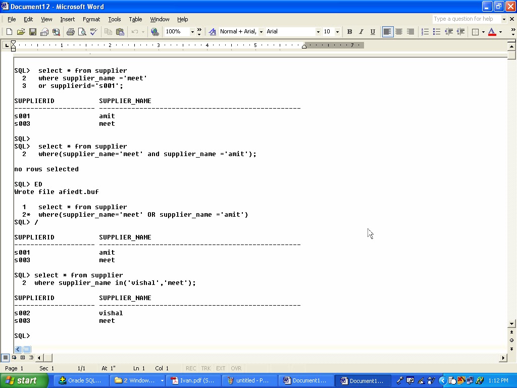 Sql Query Sql Images Dbms Material Sql Query Solution Photo ~ Gtu