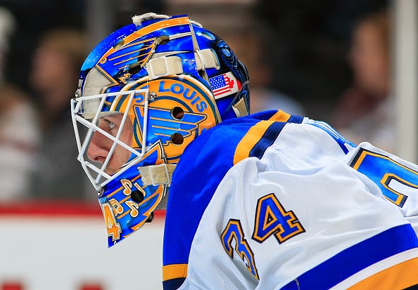 I Love Goalies!: Jake Allen 2014-15 Mask