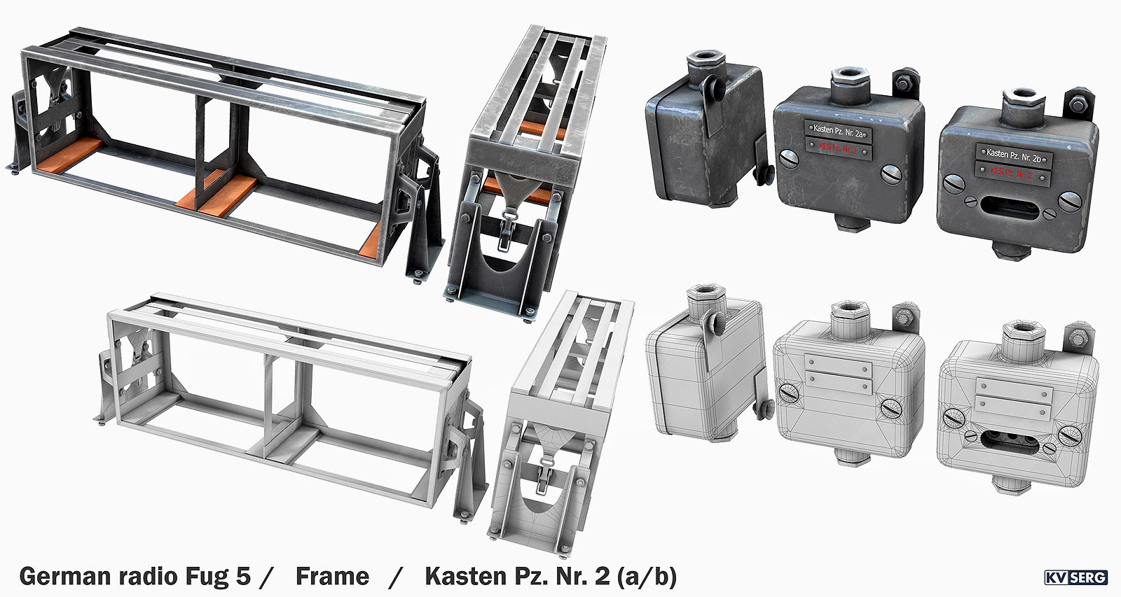 KVSERG ART: German tank radio station Fug5