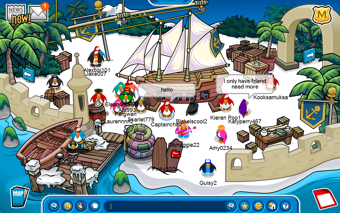 When Toys Rule The World: Toyologist Review: Club Penguin MMORPG