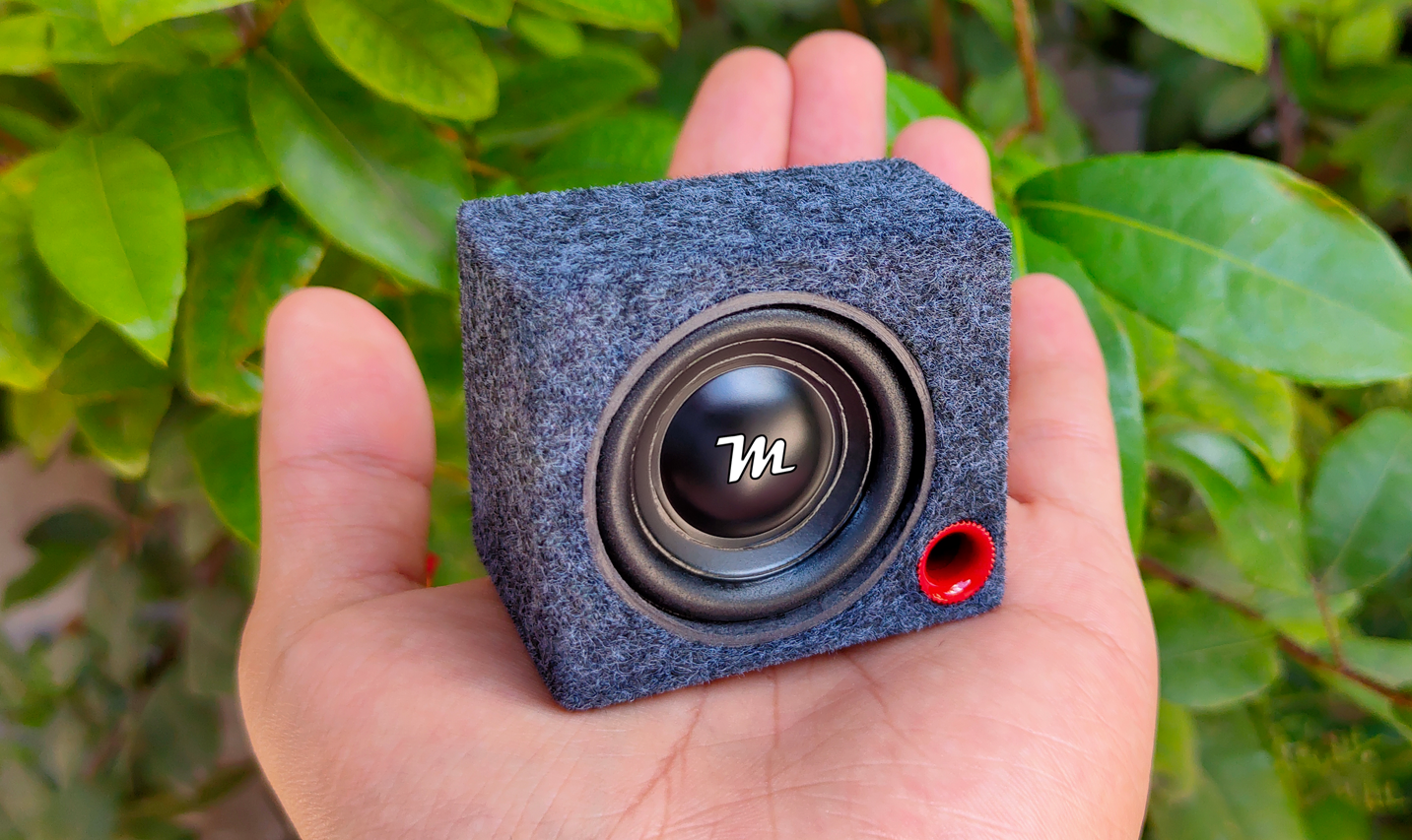 DIY Mini Subwoofer: Mini Subwoofer Bluetooth Speaker